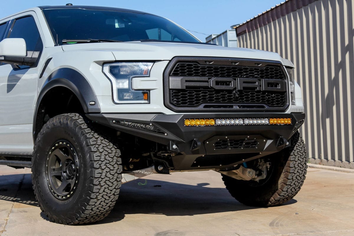 ADD 2017-2020 Ford Raptor Stealth Fighter Front Bumper - Function ...