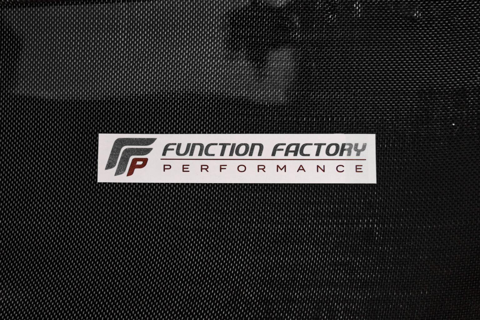 Function Factory Performance Long Logo Die Cut Sticker - Function ...