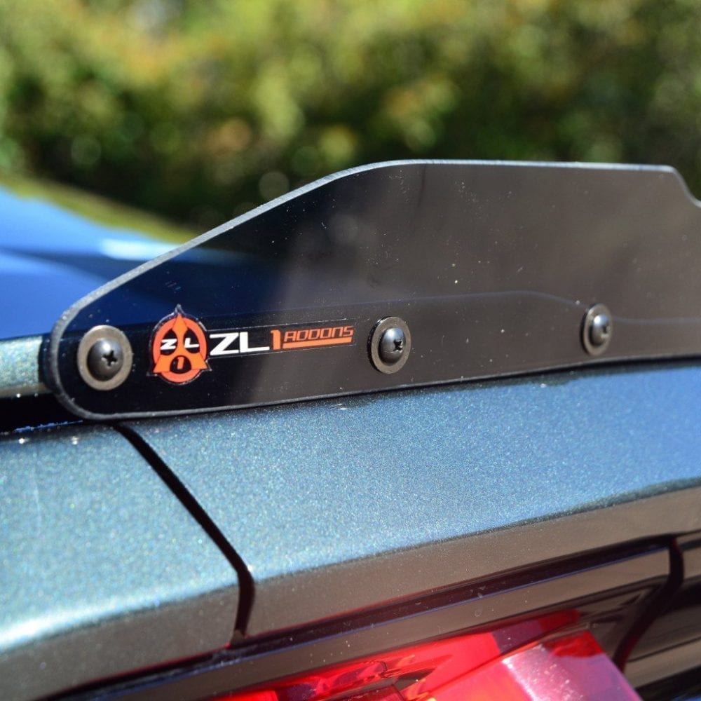 ZL1 Addons 2015-2023 Ford Mustang Small Wickerbill Wing - Function ...