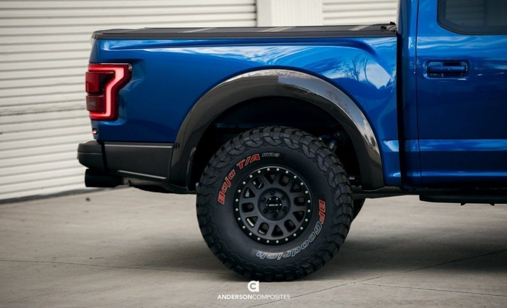 Anderson Composites 2017-2020 Ford Raptor Carbon Fiber Type-OE Rear ...