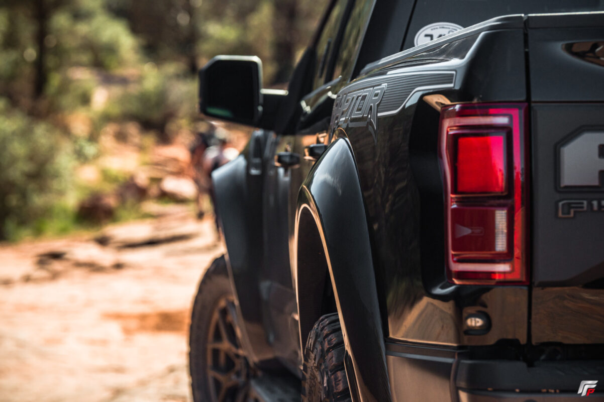 Anderson Composites 2017-2020 Ford Raptor Carbon Fiber Rear Fender ...