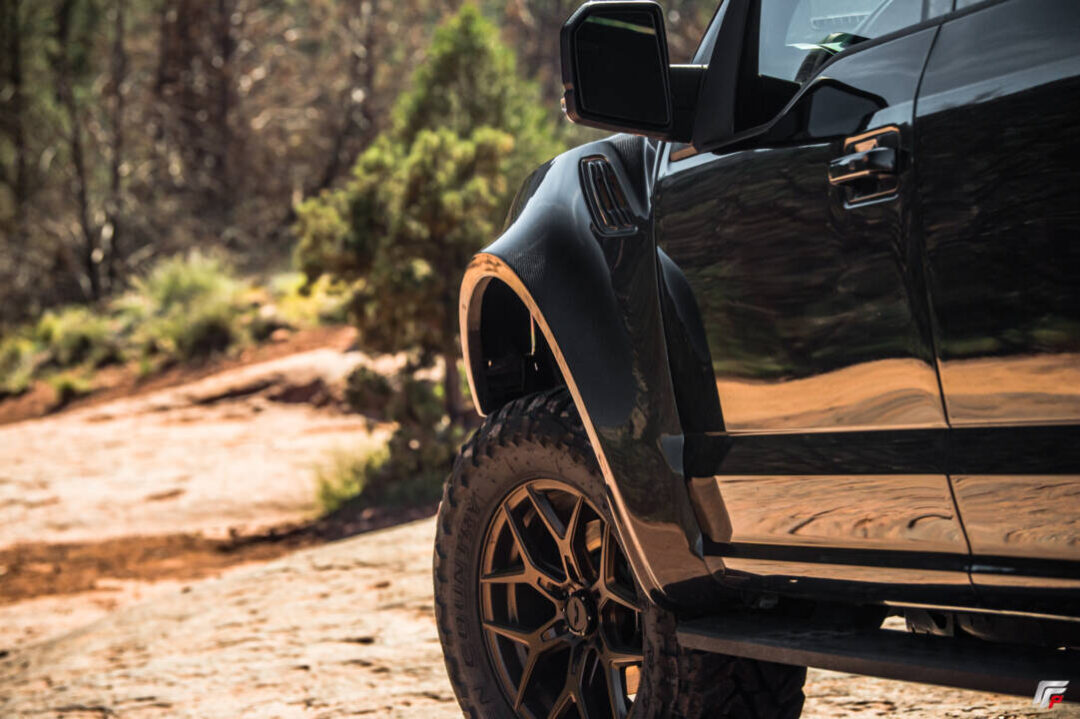 Anderson Composites 2017-2020 Ford Raptor Carbon Fiber Front Fenders ...