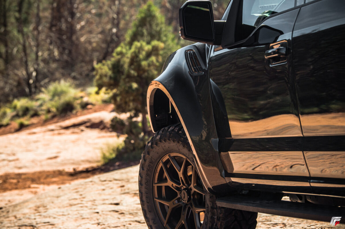 Anderson Composites 2017-2020 Ford Raptor Carbon Fiber Front Fenders ...