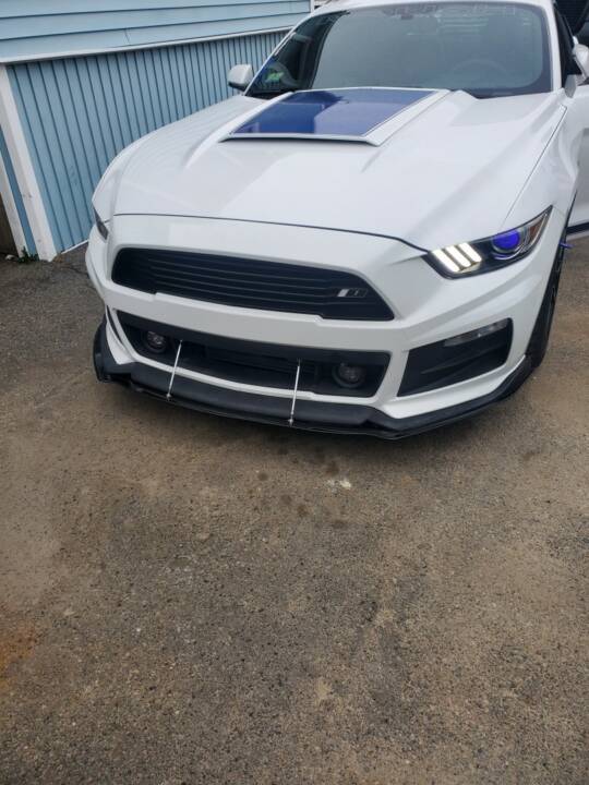 LiquiVinyl 2015-2017 Ford Mustang ROUSH Front Splitter - Function ...
