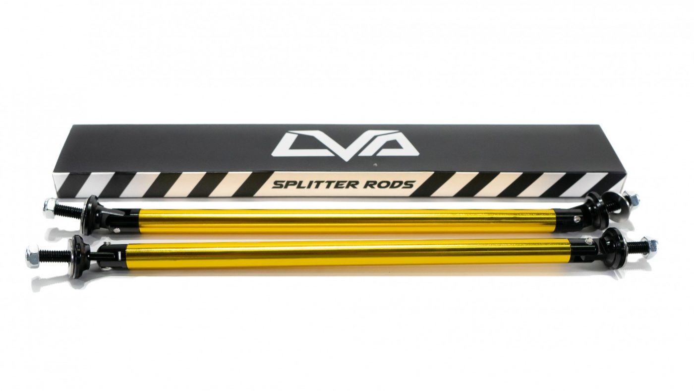 Liquivinyl V.2 Adjustable Front Splitter Rods - Function Factory ...