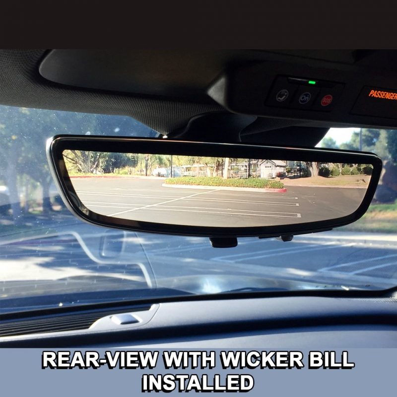 ZL1 Addons 2019-2024 Chevrolet Camaro SS Wickerbill (Rear View Camera ...