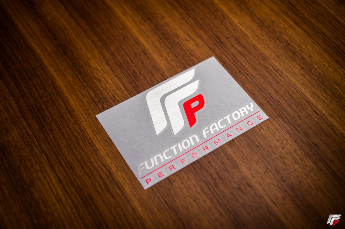 Function Factory Performance Original Die Cut Sticker - Function Factory Performance