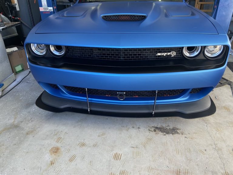 ZL1 Addons 2015-2023 Dodge Challenger SRT Hellcat Front Splitter ...