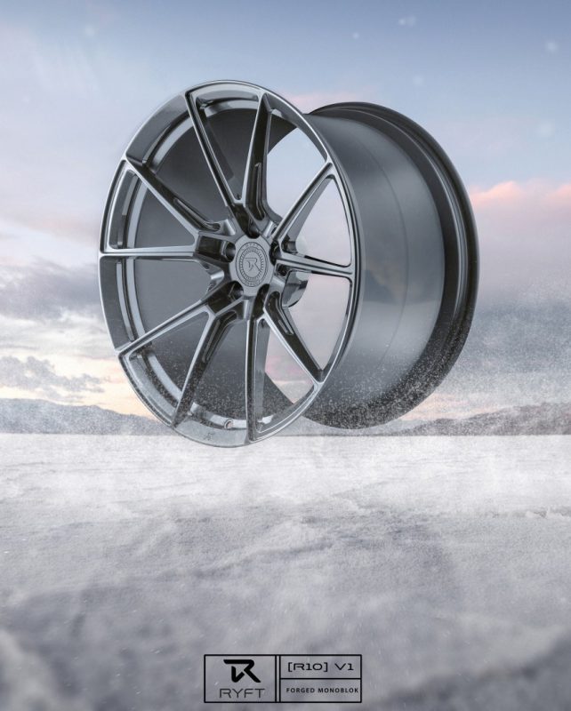 RYFT Monoblok R10 V1 / 10-Spoke Forged Wheels - Function Factory Performance