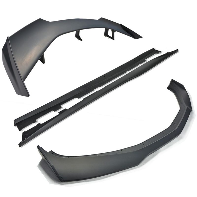 EOS 2016-2018 Chevrolet Camaro SS Primer Black Aerodynamic Full Body ...