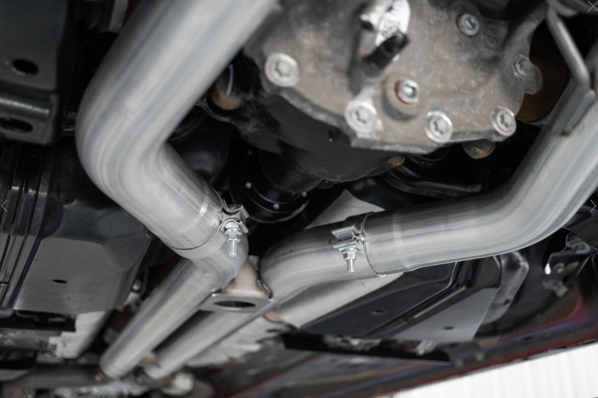 MBRP 2018-2023 Ford Mustang GT 3″ Cat Back T304 Dual Quad Split Rear ...