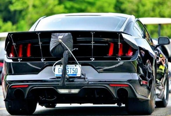 MMR 2015-2021 Ford Mustang EcoBoost / GT / GT350 / GT500 Carbon Fiber ...