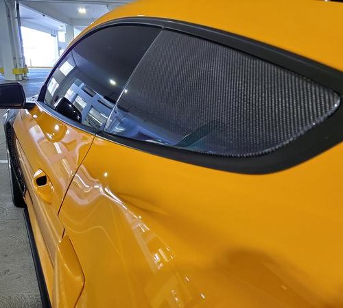 FFP 2015-2022 Ford Mustang Rear Window Louver - Function Factory ...