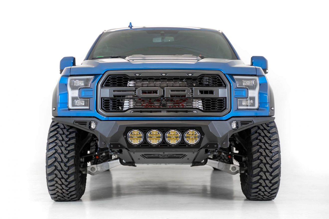 ADD 2017-2020 Ford Raptor Bomber Front Bumper-RIGID - Function Factory ...
