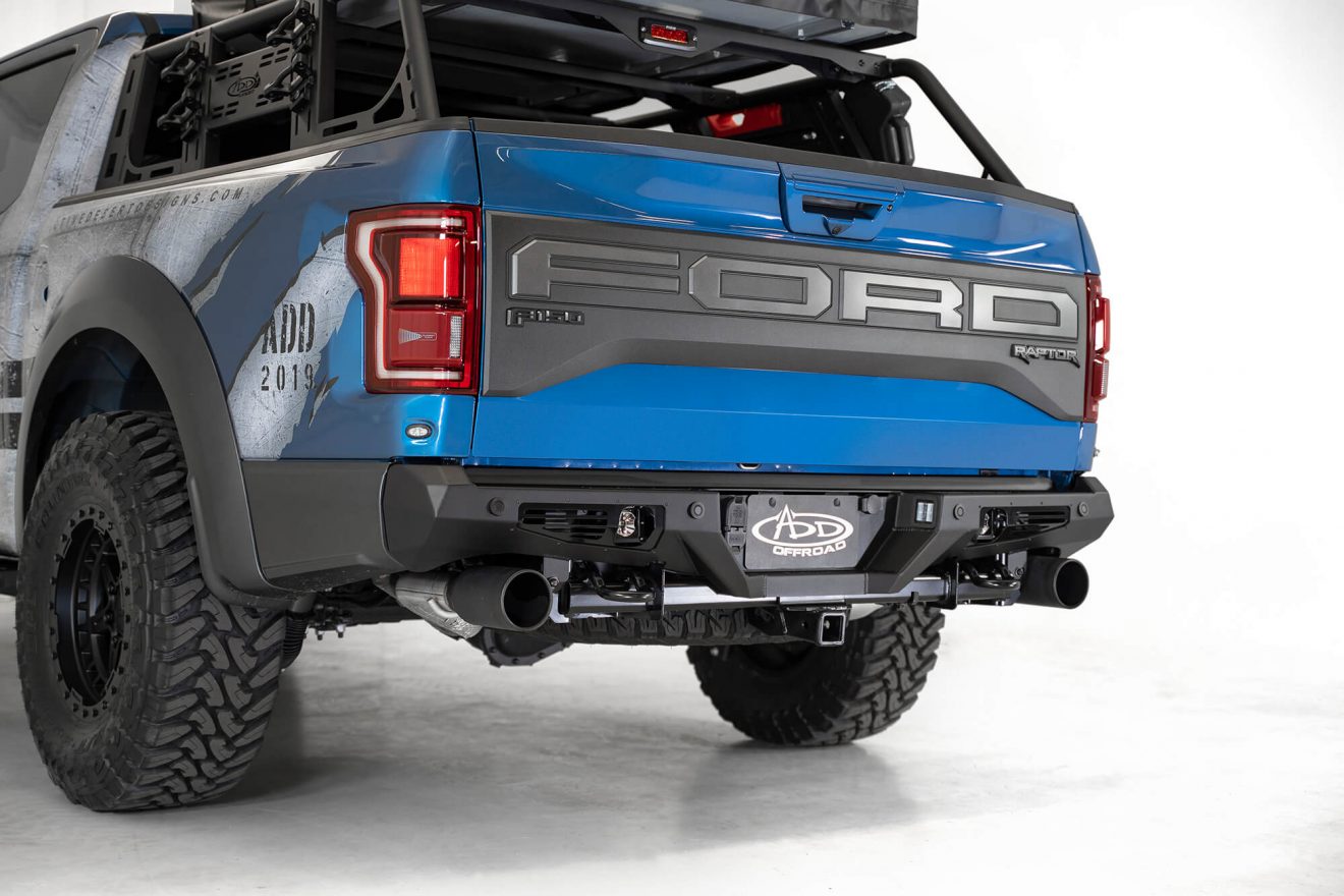 ADD 2017-2020 Ford Raptor Bomber Rear Bumper - Function Factory Performance