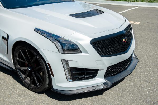 EOS 2016-2019 Cadillac CTS-V Carbon Fiber Front Splitter & Side Skirts ...