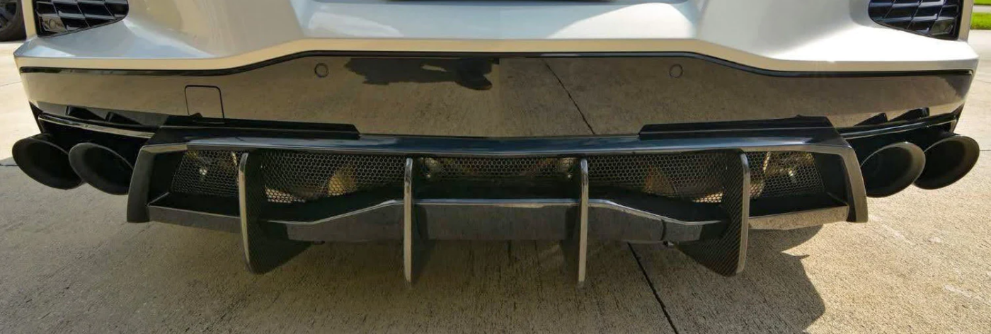 Anderson Composites 2020-2024 Chevrolet Corvette C8 Carbon Fiber Rear ...