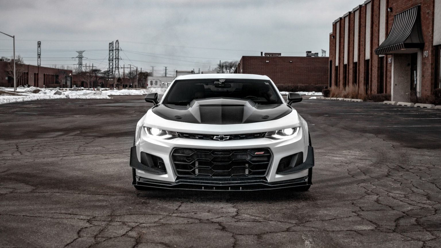 LiquiVinyl 2016-2022 Chevrolet Camaro ZL1 1LE Style Bumper Front ...