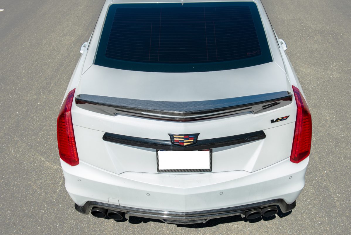 EOS 2016-2019 Cadillac CTS-V Primer Black Spoiler - Function Factory ...