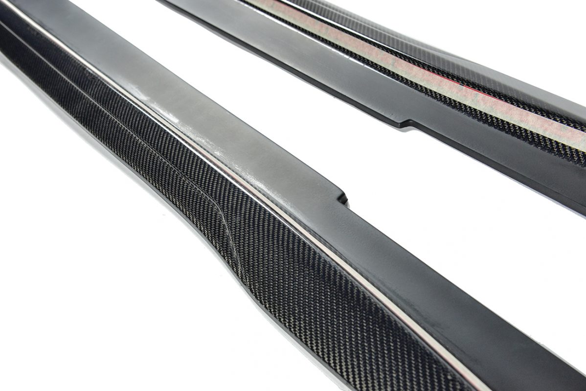 EOS 2016-2019 Cadillac CTS-V Carbon Fiber Side Skirts Rocker Panels ...
