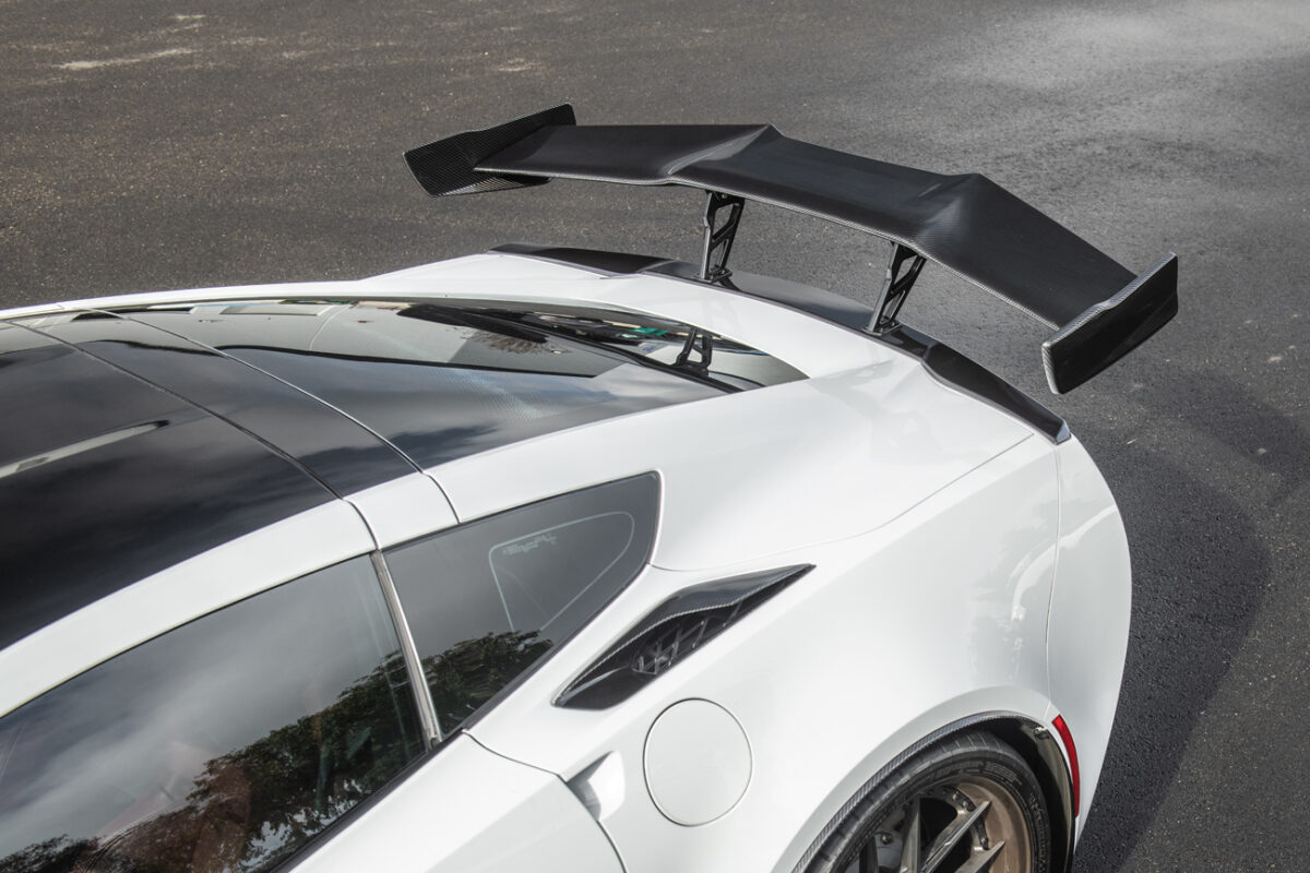 EOS 2014-2019 Chevrolet Corvette C7 GS/Z06 ZR1 Style Carbon Fiber Rear ...