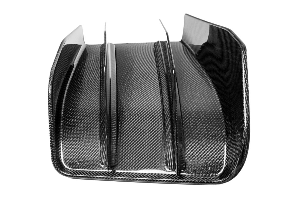 EOS 2014-2019 Chevrolet Corvette C7 Carbon Fiber Rear Bumper Diffuser ...