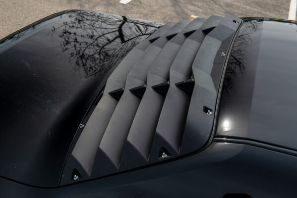 EOS 2008-2023 Dodge Challenger Rear Window Louver - Function Factory ...