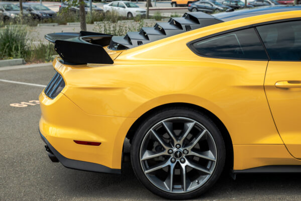 FFP 2015-2023 Ford Mustang Rear Window Louver | FFP-LOUVER-381-ABS ...