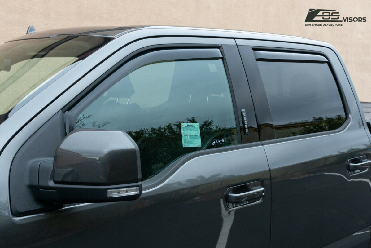 EOS 2015-2020 Ford F-150 / Raptor Window Visors - Function Factory ...