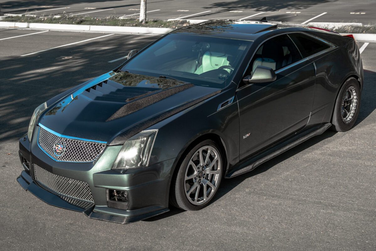 EOS 2009-2015 Cadillac CTS-V Coupe Carbon Fiber Side Skirts - Function ...
