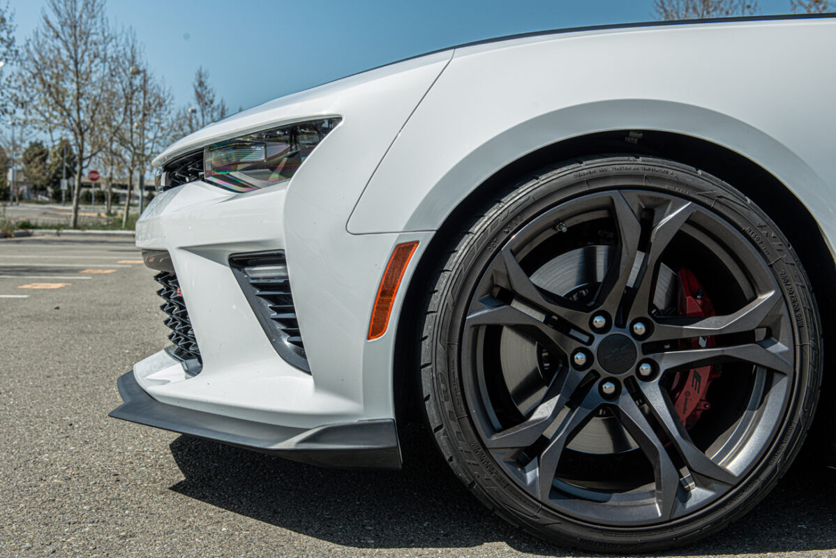 EOS 2016-2018 Chevrolet Camaro SS 1LE Package Front Splitter - Function ...