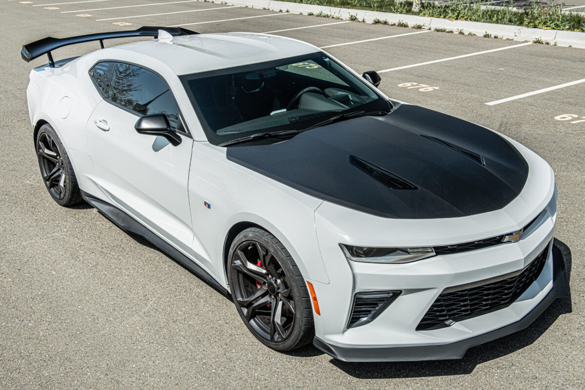 EOS 2016-2018 Chevrolet Camaro SS 1LE Package Front Splitter - Function ...