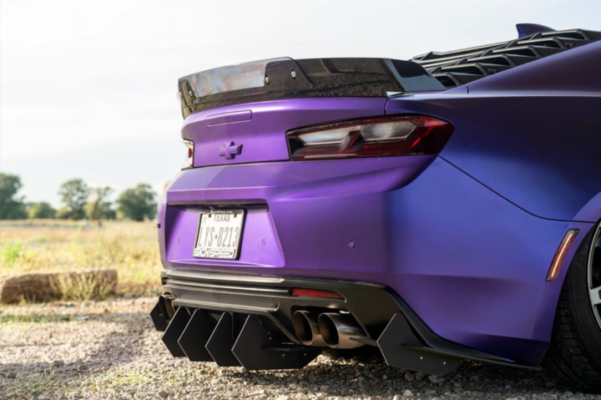 Street Aero 2016-2021 Chevrolet Camaro SS Rear Diffuser | s-rda-chv-06 ...