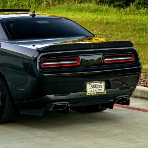 Street Aero 2015-2020 Dodge Challenger Rear Diffuser - Function Factory ...