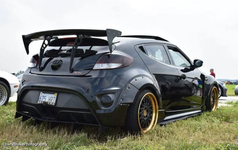 Street Aero 2012-2017 Hyundai Veloster Turbo Rear Diffuser | FFP