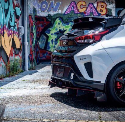 Street Aero 2019-2020 Hyundai Veloster Rear Diffuser | FFP