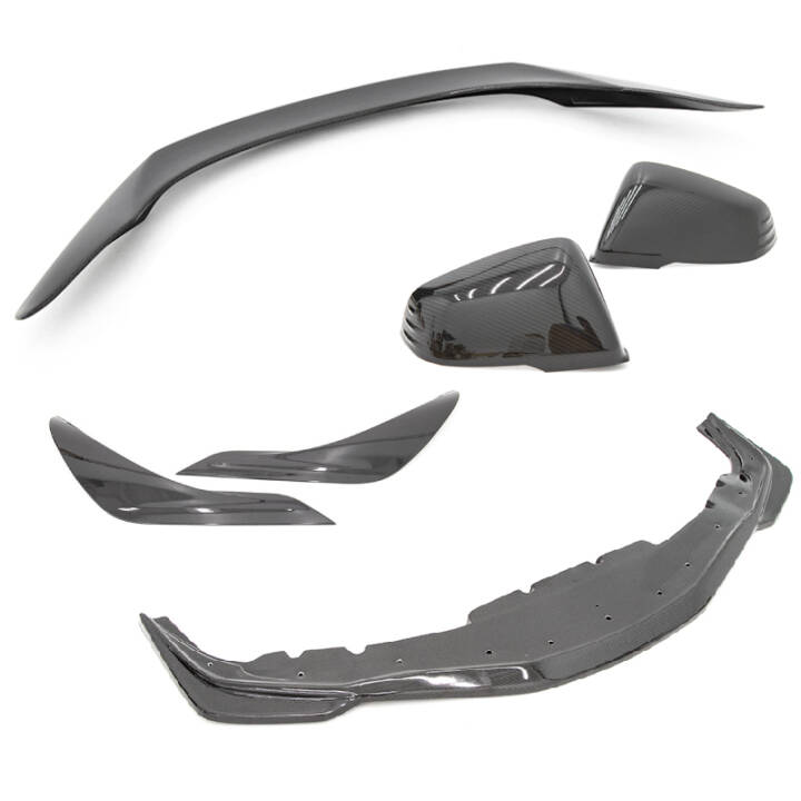 Anderson Composite 2020-2022 Chevrolet Corvette C8 Carbon Fiber Wide ...