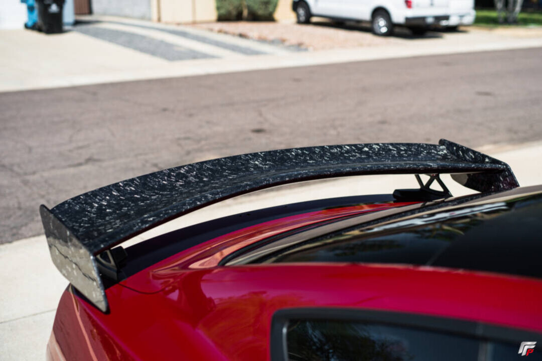 FFP 2015-2023 Ford Mustang GT500 Forged Carbon Fiber Track Pack Rear ...