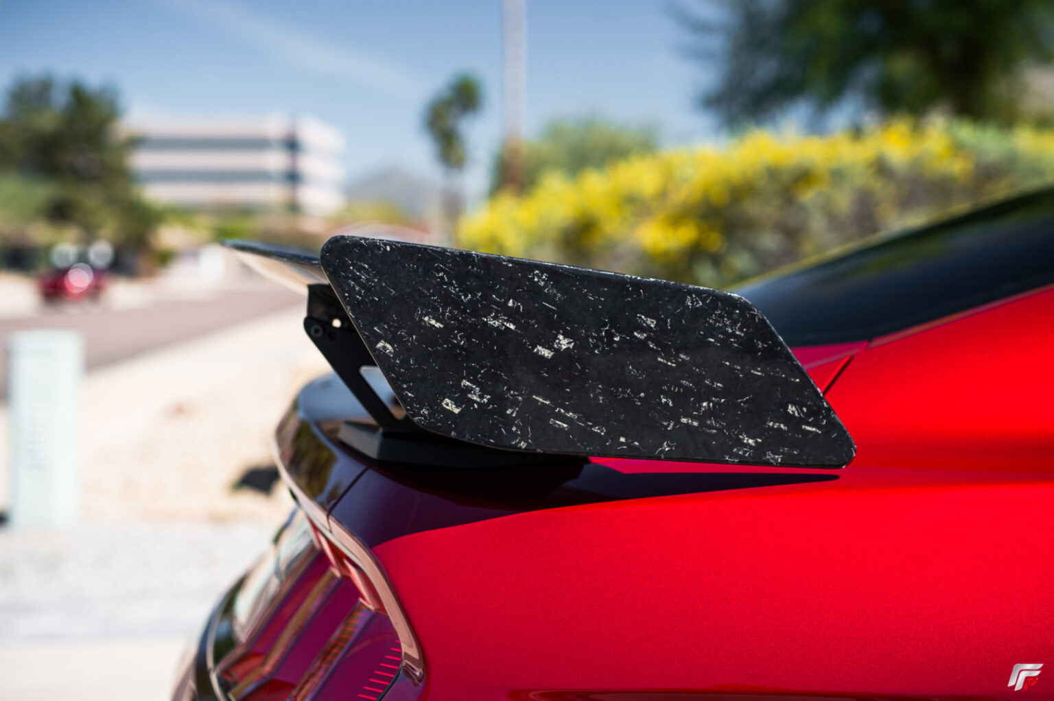 FFP 2015-2023 Ford Mustang GT500 Forged Carbon Fiber Track Pack Rear ...