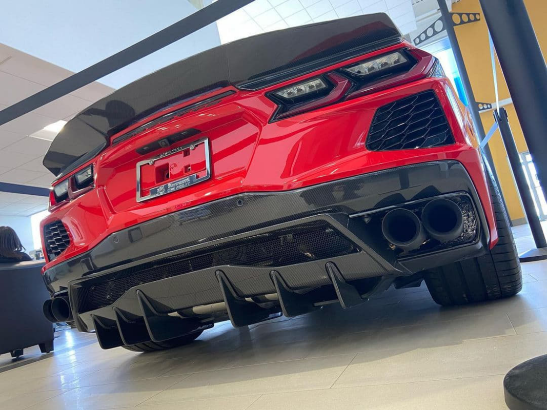Aimgain 2020-2025 Chevrolet Corvette C8 Rear Diffuser - Function ...