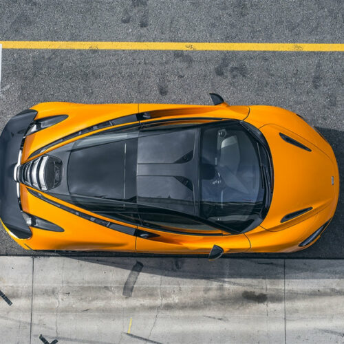 Genuine McLaren 2017-2023 McLaren 720S Gloss Carbon Fiber Active Rear ...