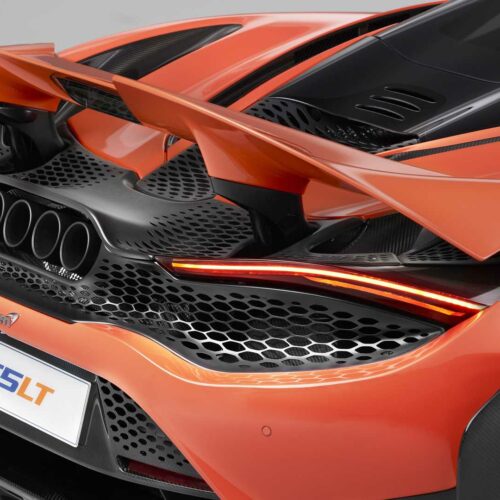 Genuine McLaren 2021-2022 McLaren 765LT Gloss Carbon Fiber Rear Side ...