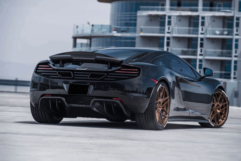 DarwinPro 2014-2017 McLaren 650s DPR Style Carbon Fiber Rear Diffuser ...