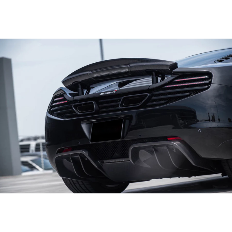 DarwinPro 2014-2017 McLaren 650s DPR Style Carbon Fiber Rear Diffuser ...