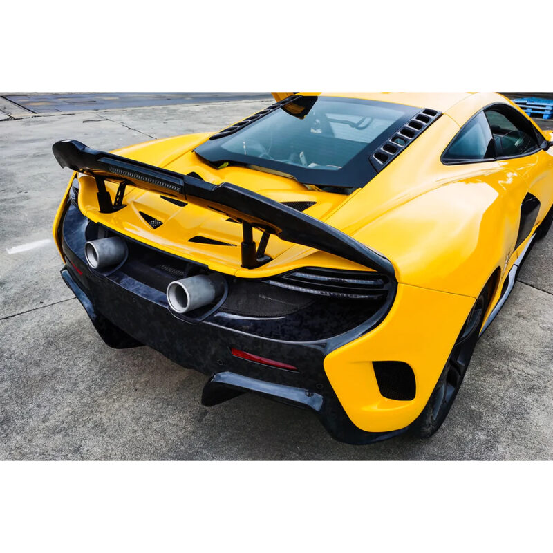 DarwinPro 2011-2014 McLaren MP4-12C 675LT Style Carbon Fiber Rear Body ...