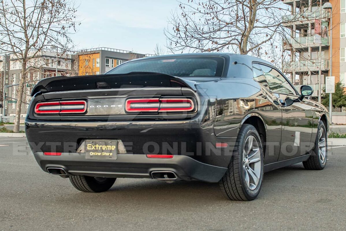 EOS 2008-2022 Dodge Challenger Glossy Black Rear Wickerbill Wing ...