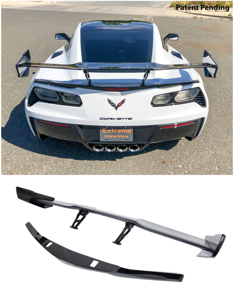 EOS 2014-2019 Chevrolet Corvette C7 ZR1 ZTK Conversion Rear Spoiler ...