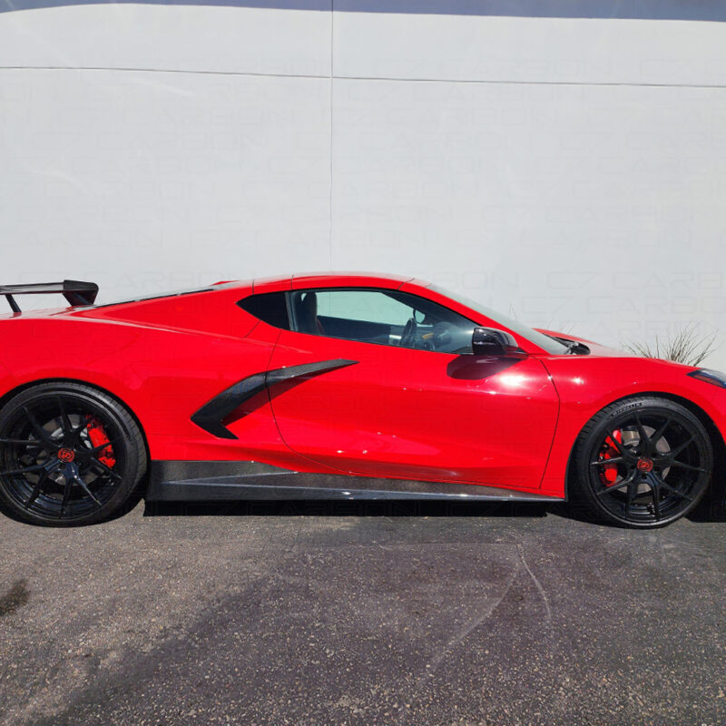 Extreme Online Store 2020-2024 Chevrolet Corvette C8 3VM Side Skirts ...