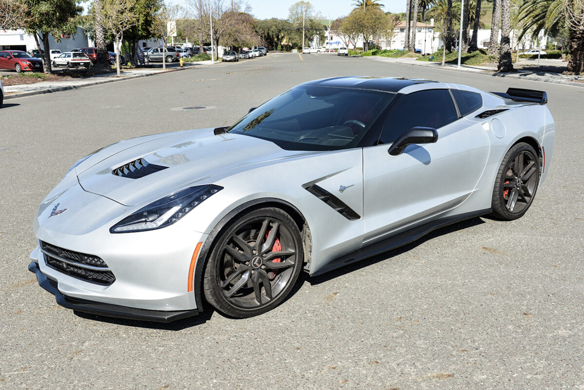 EOS 2005-2013 Chevrolet Corvette C6 Grand Sport/ Z06 Front Splitter Lip ...