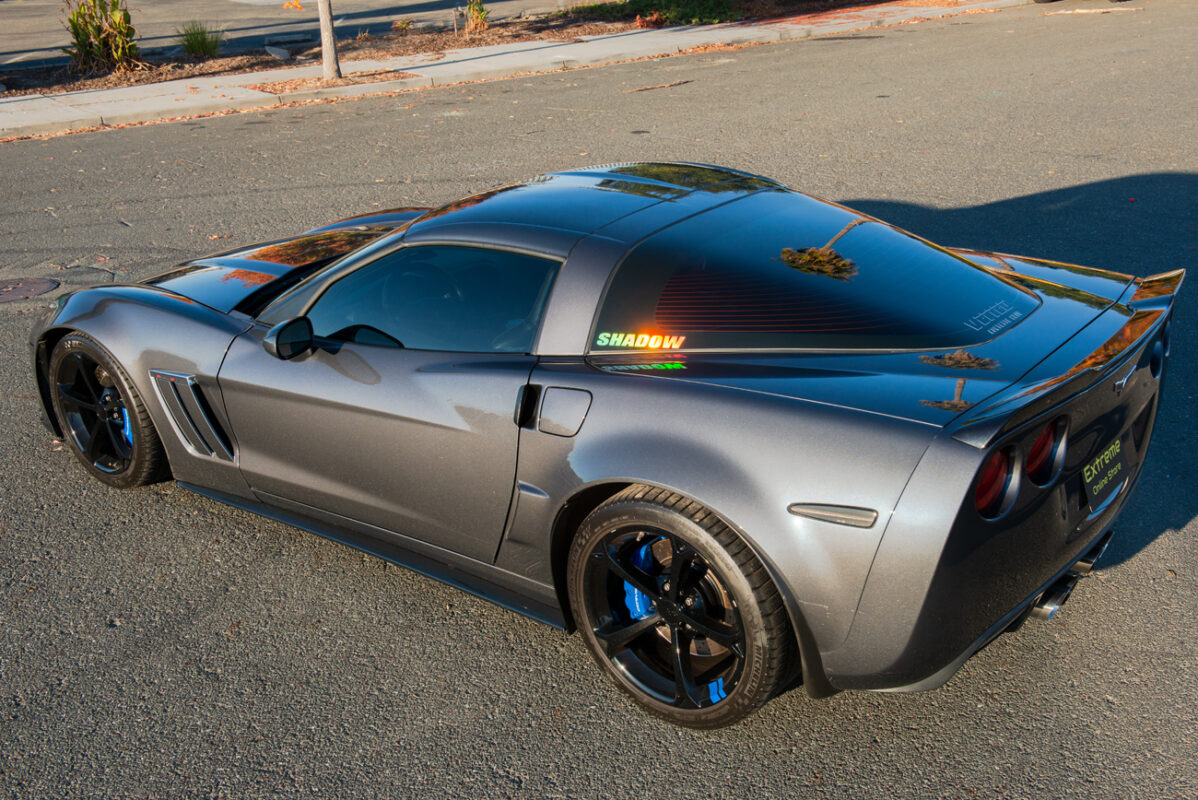 EOS 2005-2013 Chevrolet Corvette C6 Grand Sport/ Z06 Front Splitter Lip ...